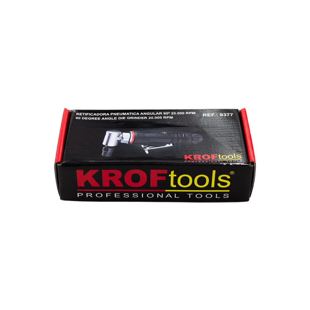 Retificadora Pneumática Angular 90º 20.000 RPM Kroftools 9377 – Desempenho e Precisão ...