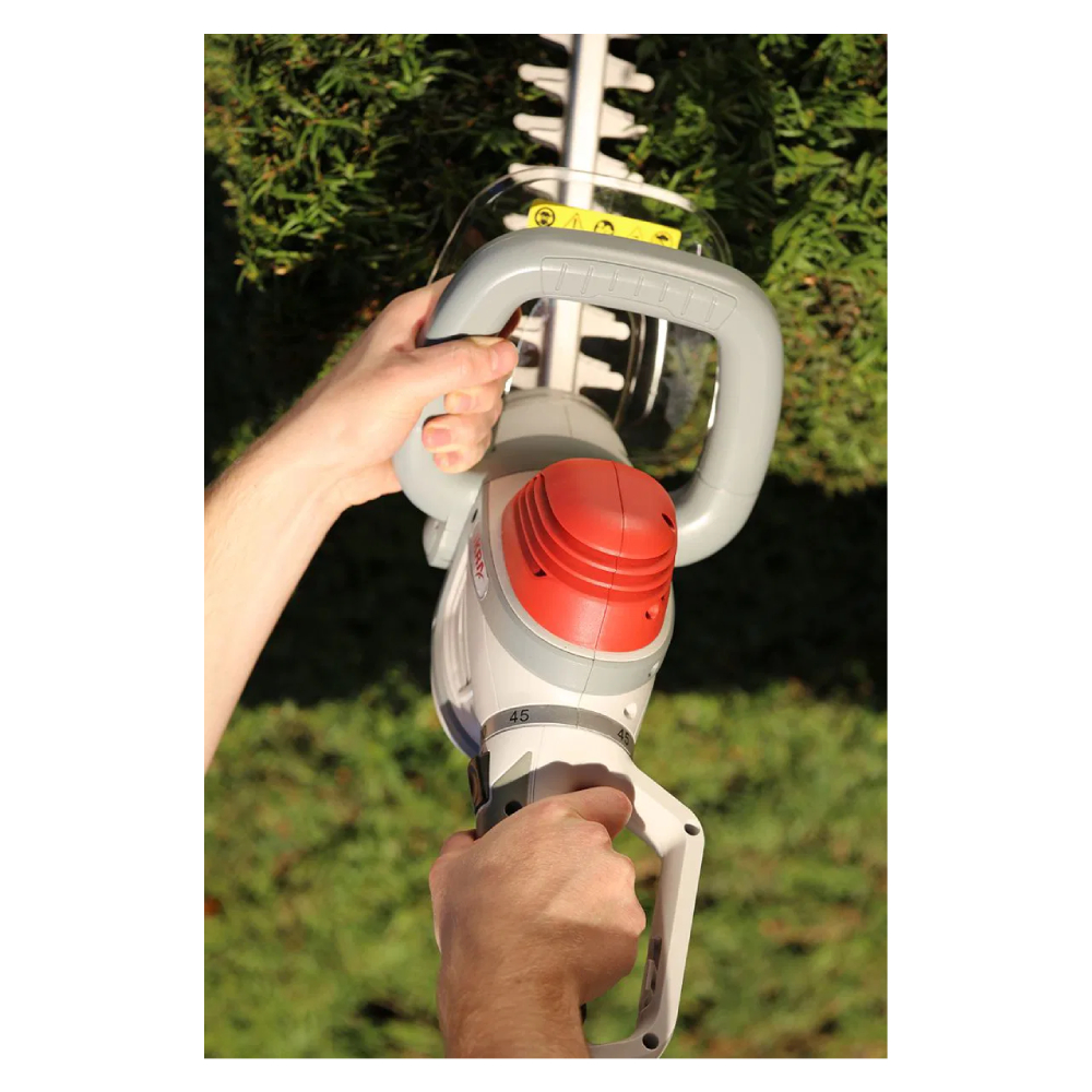 Corta-sebes Elétrico IKRA IHS 600 – Precisão e Potência com Lâminas de ...